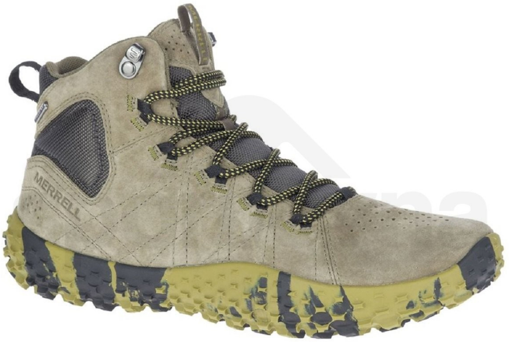 Barefoot pohorky Merrell Wrapt Mid Wp olive zelené od 3 199 Kč - Heureka.cz