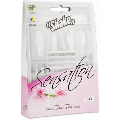 Shake Fragrance Closet Sachets vonné sáčky do skříně Sensation 3 kusy ...