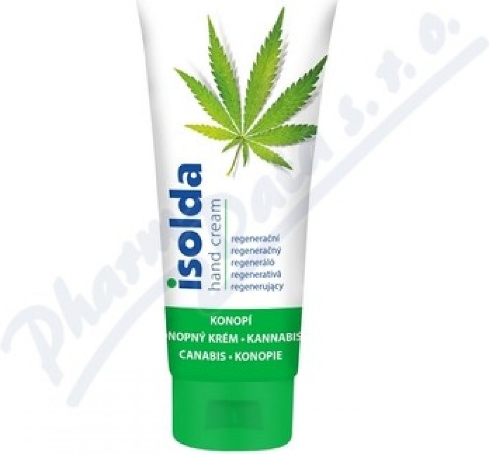 Isolda Cannabis krém na ruce s pupálkovým olejem 100 ml – Zboží Mobilmania