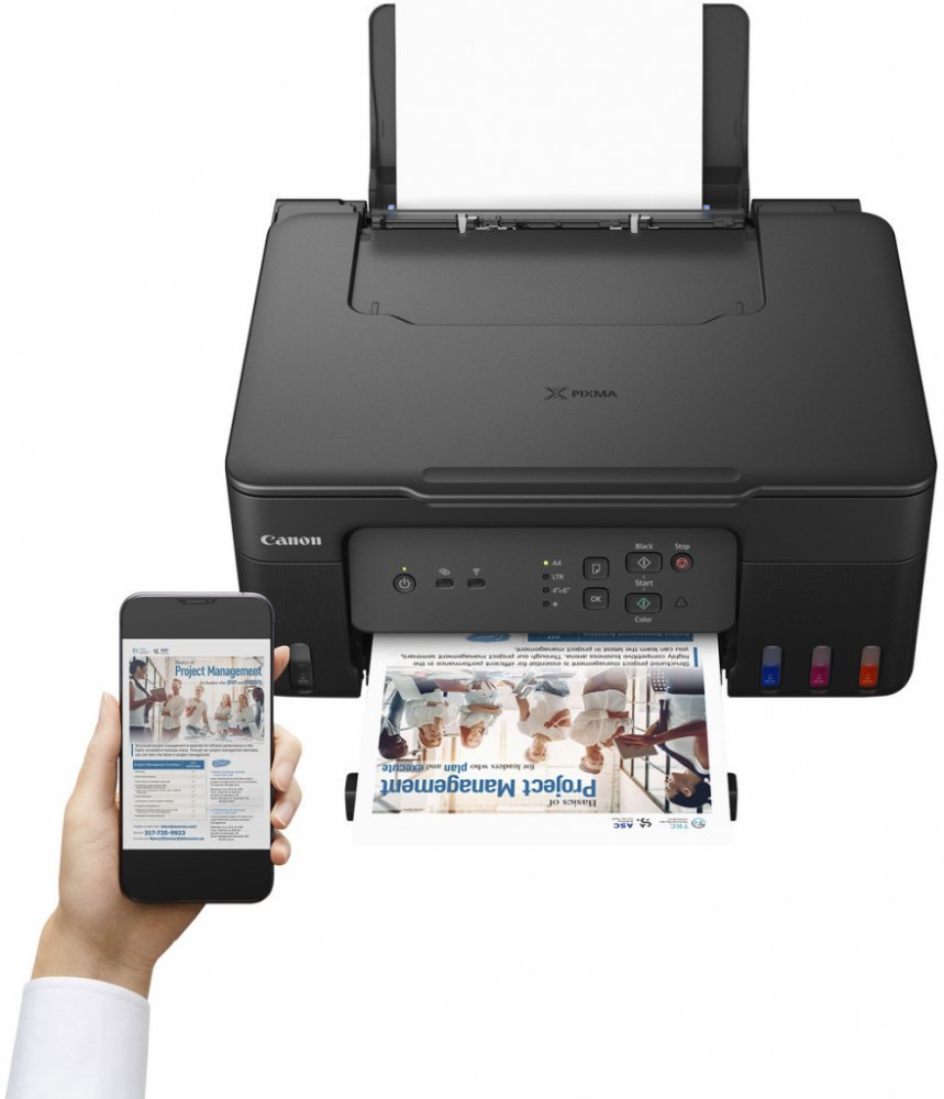 Tenhle Canon stojí jen 1541 Kč. Multifunkční tiskárny s tankovým systémem nikdy nebyly tak levné ...