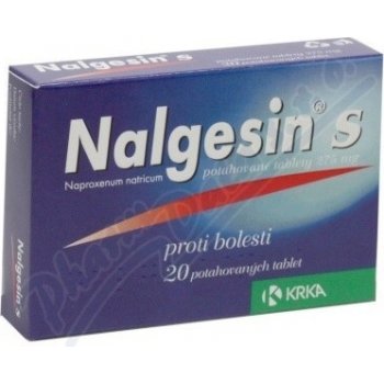 NALGESIN S POR 275MG TBL FLM 20X1 II od 85 Kč - Heureka.cz
