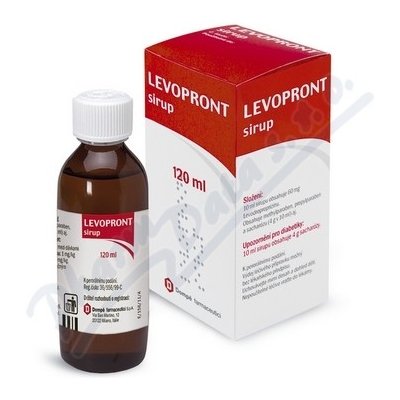 LEVOPRONT POR 6MG/ML SIR 1X120ML od 129 Kč - Heureka.cz