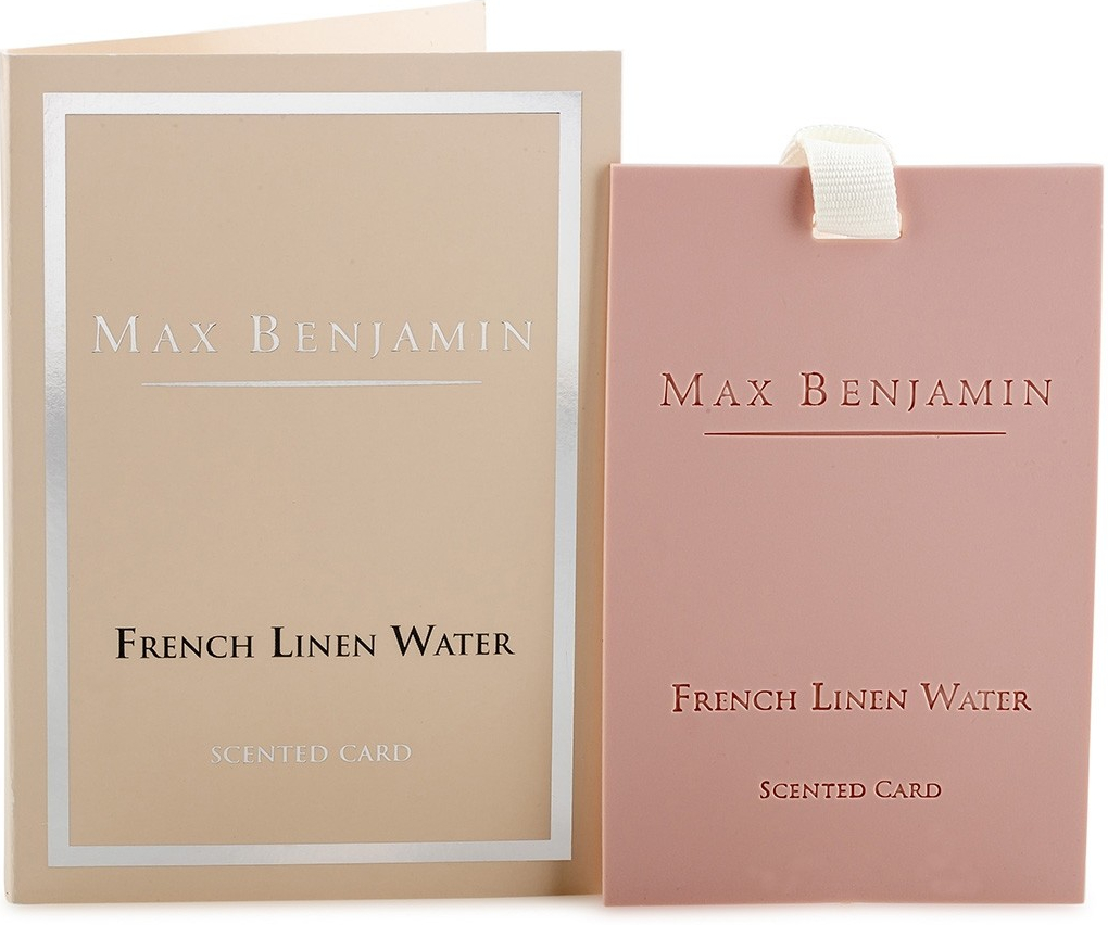 Max Benjamin - VONNÁ KARTA - FRENCH LINEN WATER od 145 Kč - Heureka.cz