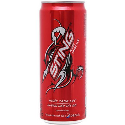 Pepsi Sting Vitamin Energy Drink Red Ginseng VNM 330 ml od 20 Kč ...