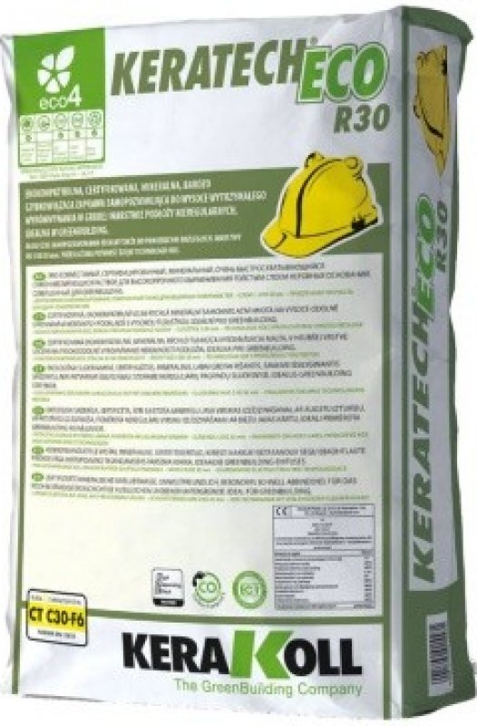 Stěrka samonivelační Keratech Eco R30 – 25 kg – HobbyKompas.cz