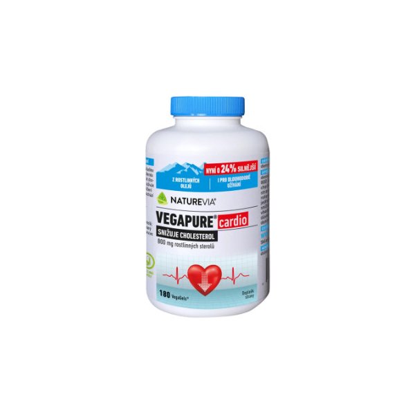 Swiss NatureVia Vegapure cardio 180 kapslí od 699 Kč - Heureka.cz