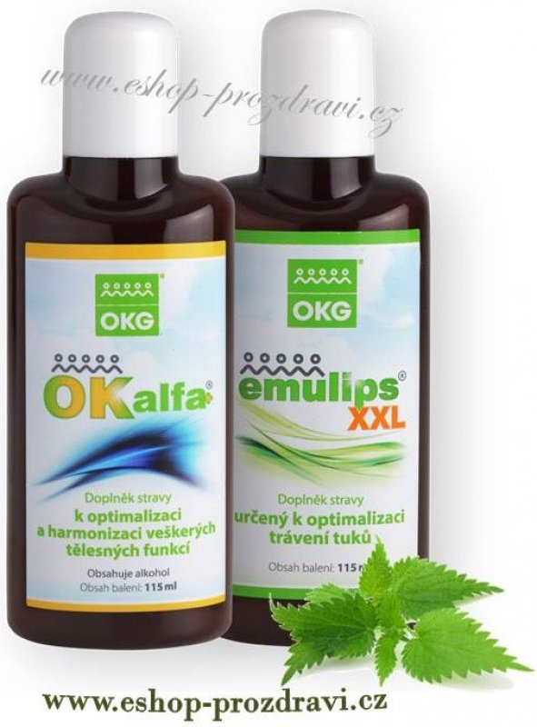 OKG OK Alfa 115 ml+ Emulips XXL 115 ml – Zboží Mobilmania