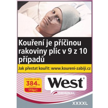 WEST Red cigaretový tabák 173 g od 979 Kč - Heureka.cz