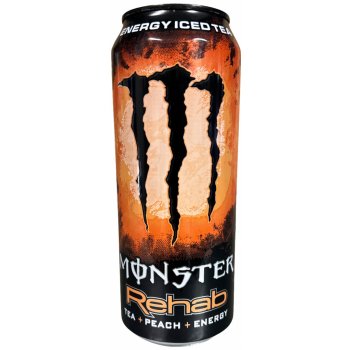Monster Rehab Peach Tea Energy Drink 500 ml od 48 Kč - Heureka.cz