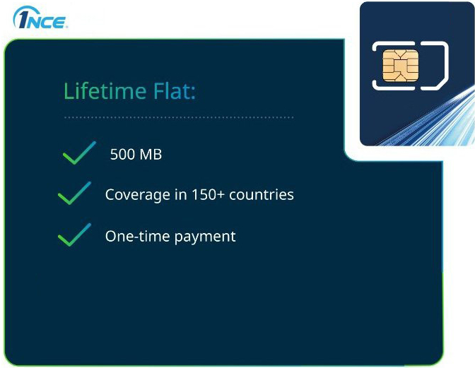 Cestovní SIM karta přenosná 2G/3G/4G/LTE datová s 500MB dat pro 150 zemí světa (možnost vytvořit ...