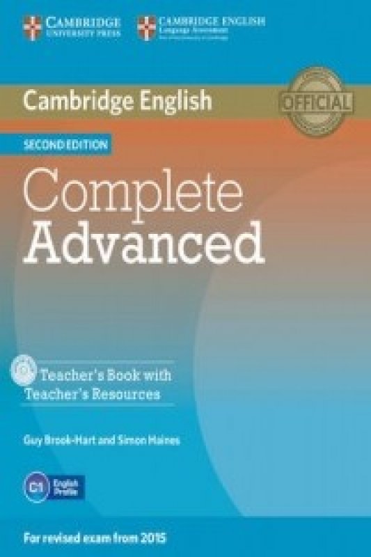 Complete Advanced Teacher's Book with Teacher's Resources Cd od 701 Kč ...