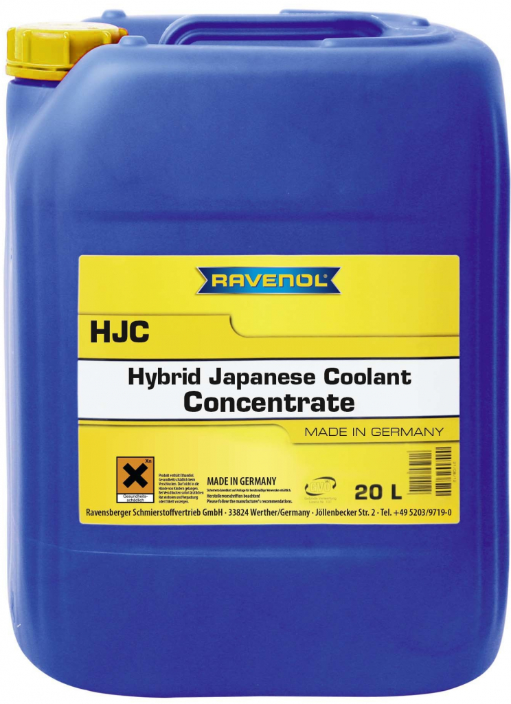 Ravenol HJC Hybrid Japanese Coolant Concentrate 20 l od 1 742 Kč ...