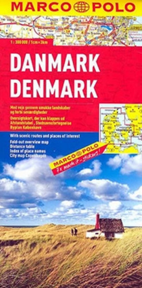 Dánsko mapa od 189 Kč na Hledejceny.cz