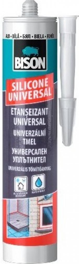 BISON Silicone Universal 280g transparentní – Zboží Mobilmania