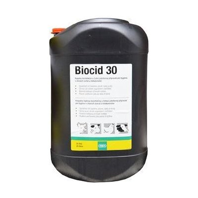 Biocid 30 sol dezinfekce 5 l od 5 301 Kč - Heureka.cz