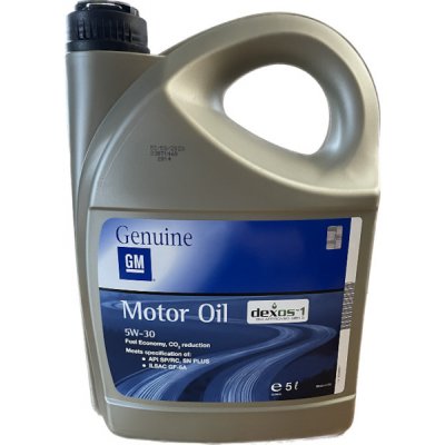 Opel GM Motor Oil Dexos 1 Gen. 3 5W-30 5 l od 746 Kč - Heureka.cz