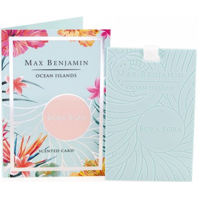 Max Benjamin Ocean Islands vonná karta Bora Bora od 98 Kč - Heureka.cz