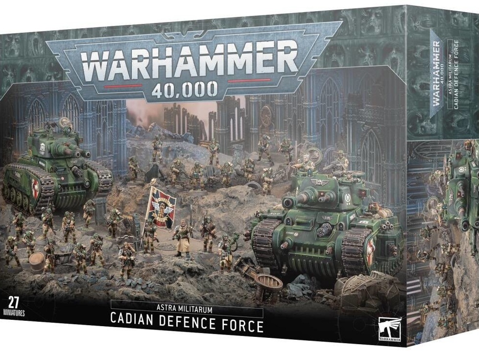 GW Warhammer 40000: Astra Militarum Cadian Defence Force od 4 008 Kč ...