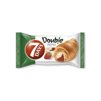 7 Days Double Croissant vanilka a jahoda 60 g od 20 Kč - Heureka.cz