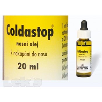 COLDASTOP NAS 8,25MG/20MG NAS GTT SOL 1X20ML od 207 Kč - Heureka.cz