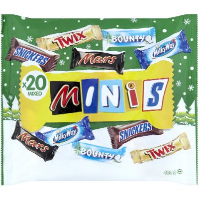 Mars mixed Minis 400 g od 159 Kč - Heureka.cz