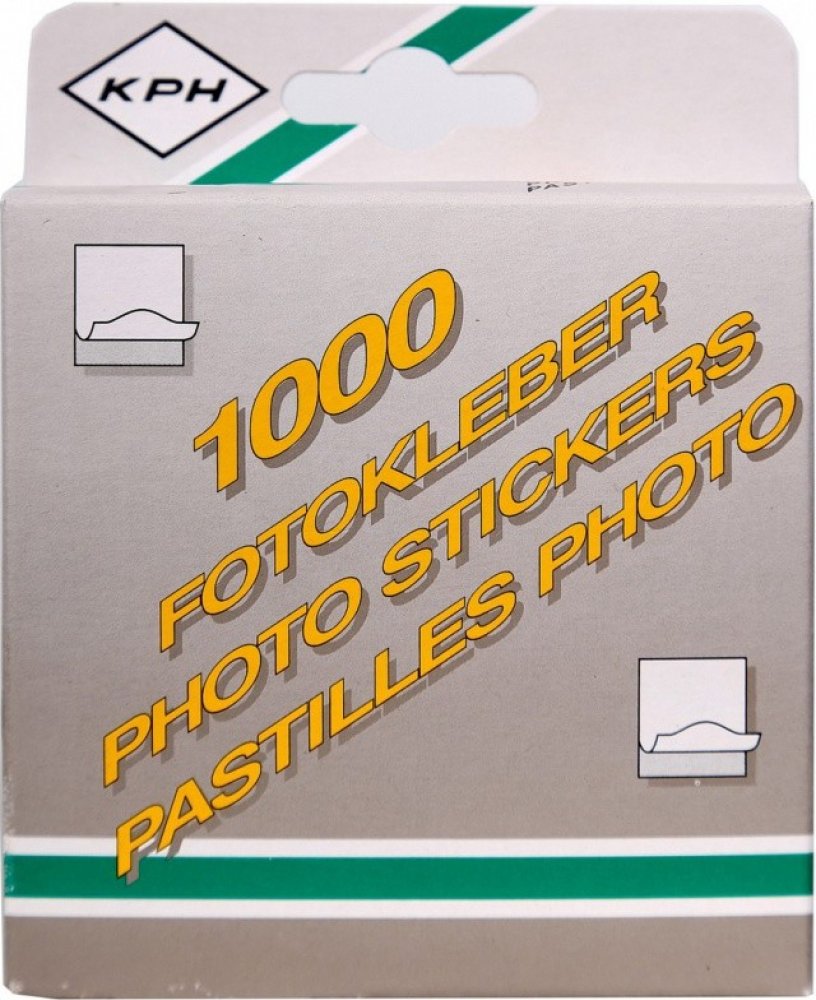 KPH fotopodlepky 1000ks oboustrané lepící štítky KPH Heisler ...