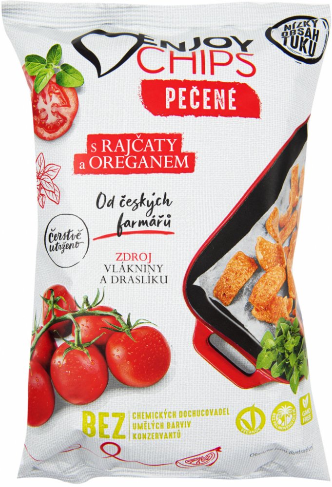New Delespine Chipsy bramborové pečené s rajčaty a oregánem 40 g ...