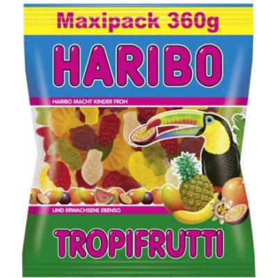 Haribo Tropifrutti 360 g od 78 Kč - Heureka.cz