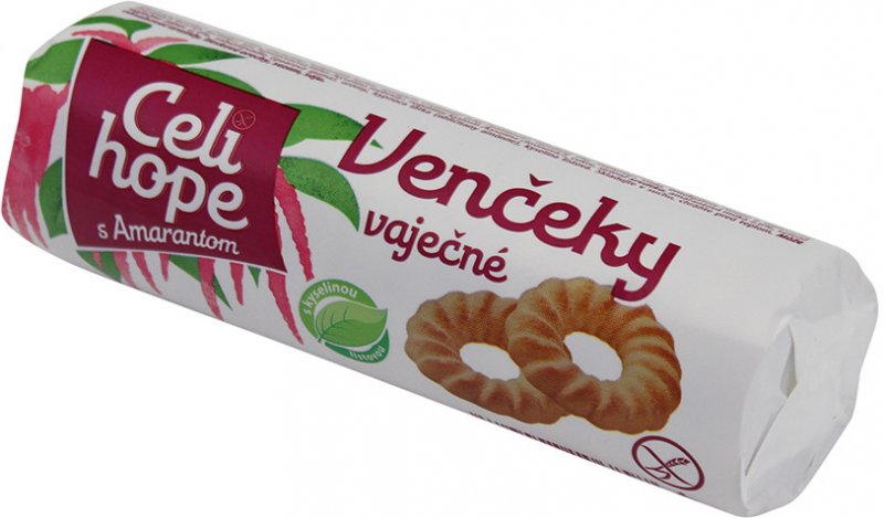 Pečivárně Lipt. Hrádok Celi hope věnečky vaječné s amarantem 100 g ...