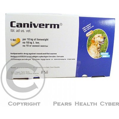 Bioveta Caniverm forte 100 x 700 mg od 2 339 Kč - Heureka.cz