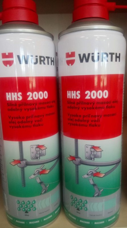 Würth HHS-2000 500 ml – Zboží Mobilmania