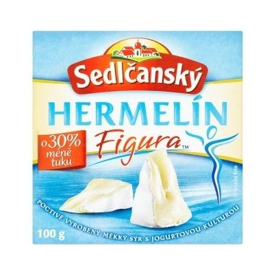 Sedlčanský Hermelín Figura zrající sýr 100g od 40 Kč - Heureka.cz