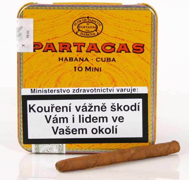 Partagas Mini 10 ks od 159 Kč - Heureka.cz