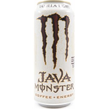 Java Monster Vanilla Light Energy Drink 443 ml od 120 Kč - Heureka.cz