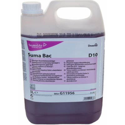 Suma BAC D10 univerzální čisticí a desinfekční prostředek 5 l od 401 Kč ...