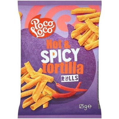 Poco Loco Roc & Rolls Hot & Spicy 125 g od 49 Kč - Heureka.cz