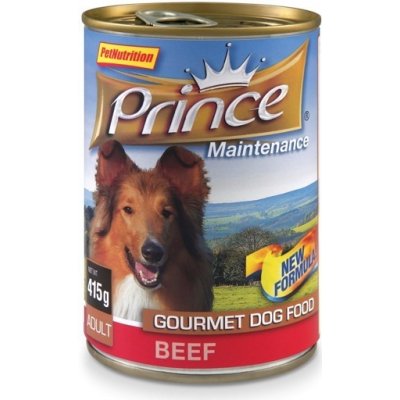Prince Dog s kousky hovězího 415 g od 24 Kč - Heureka.cz
