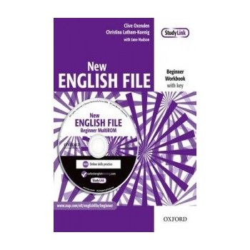 New English File beginner Workbook with key + MultiROM - Oxenden C ...