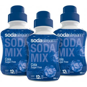 SodaStream Cola Sugar Free Zero 0,5 l od 129 Kč - Heureka.cz