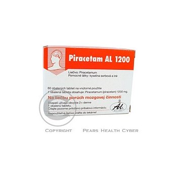PIRACETAM AL POR 1200MG TBL FLM 60 od 133 Kč - Heureka.cz