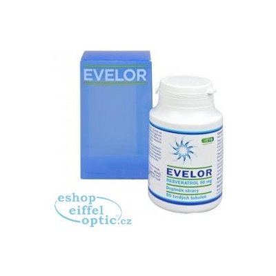 Evelor resveratrol 50 mg 90 tablet od 477 Kč - Heureka.cz