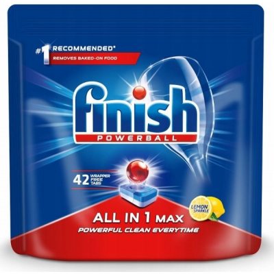 Finish Tablety do myčky all in one Lemon 42 ks od 155 Kč - Heureka.cz