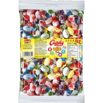 Candy Mix XXL ovocné bonbóny 1 kg od 119 Kč - Heureka.cz