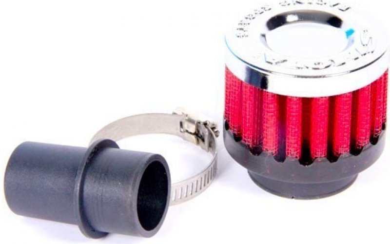 SIMOTA Racing Sportovní oddechový filtr SIMOTA - červený 25mm L17223 ...