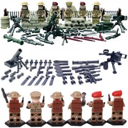 Figurky / Minifigurky WW2 vojáci 2. světová válka britské Commandos ...