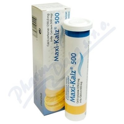 MAXI-KALZ POR 500MG TBL EFF 20 od 78 Kč - Heureka.cz
