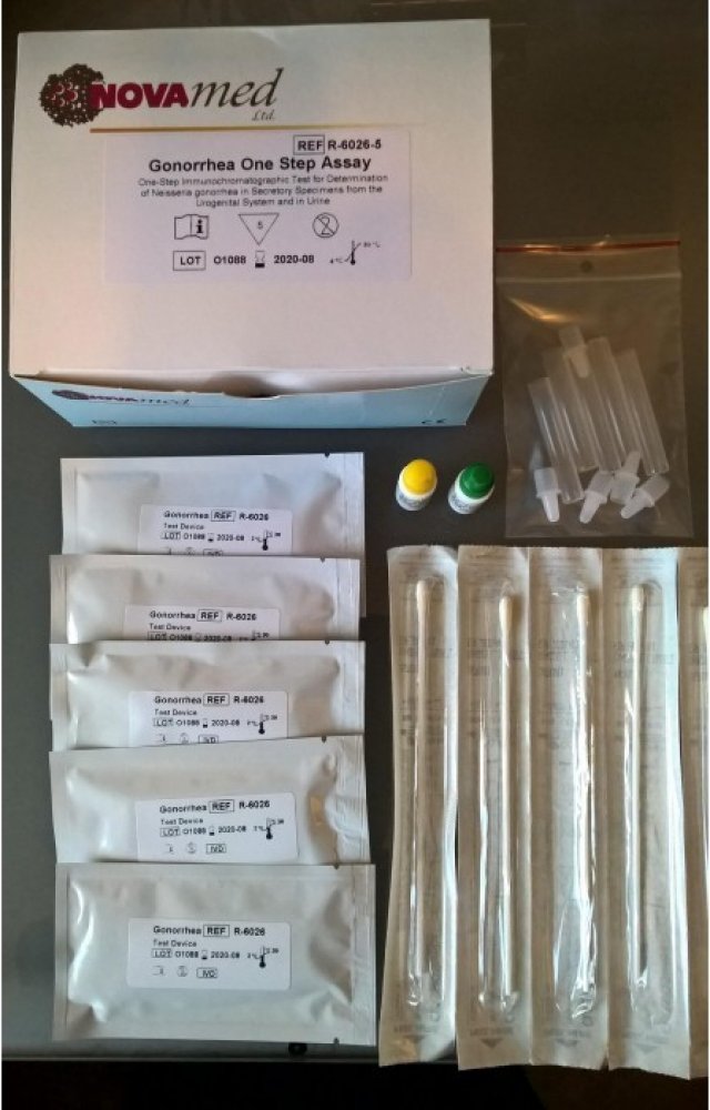 Novamed Gonorrhea test domácí test na kapavku 5 ks na Hledejceny.cz