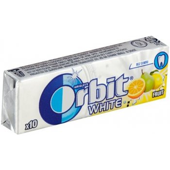 Wrigley's Orbit White Fruit 14 g od 19 Kč - Heureka.cz