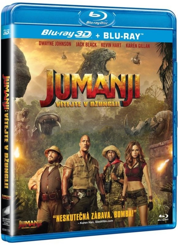 Jumanji: Vítejte v džungli! 2D+3D BD na Hledejceny.cz