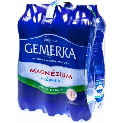 Gemerka minerální voda jemně perlivá 1500 ml od 14 Kč - Heureka.cz